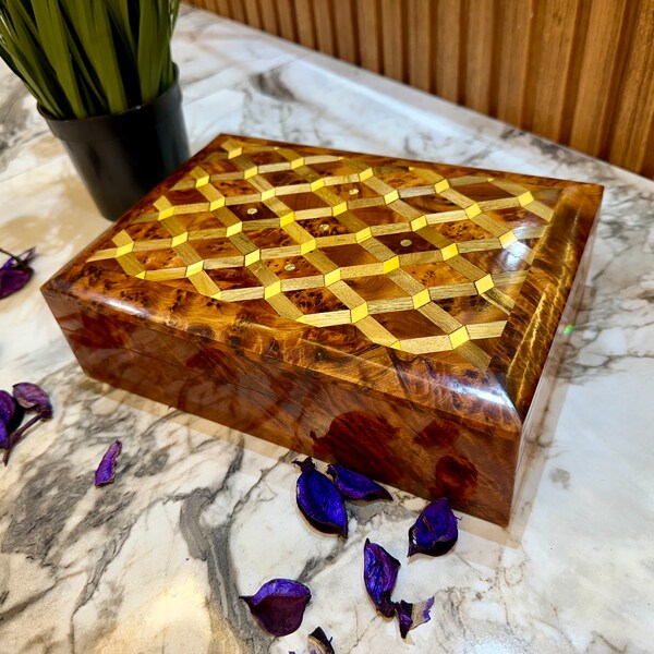 Burl Wood Inlay - Etsy