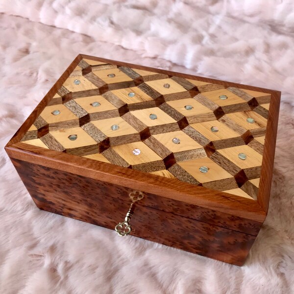 Memory Box With Lock - Etsy