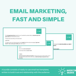 Email Marketing Template 10 Fill in the Blank Email Template and 52 ...
