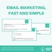 Email Marketing Template 10 Fill in the Blank Email Template and 52 ...