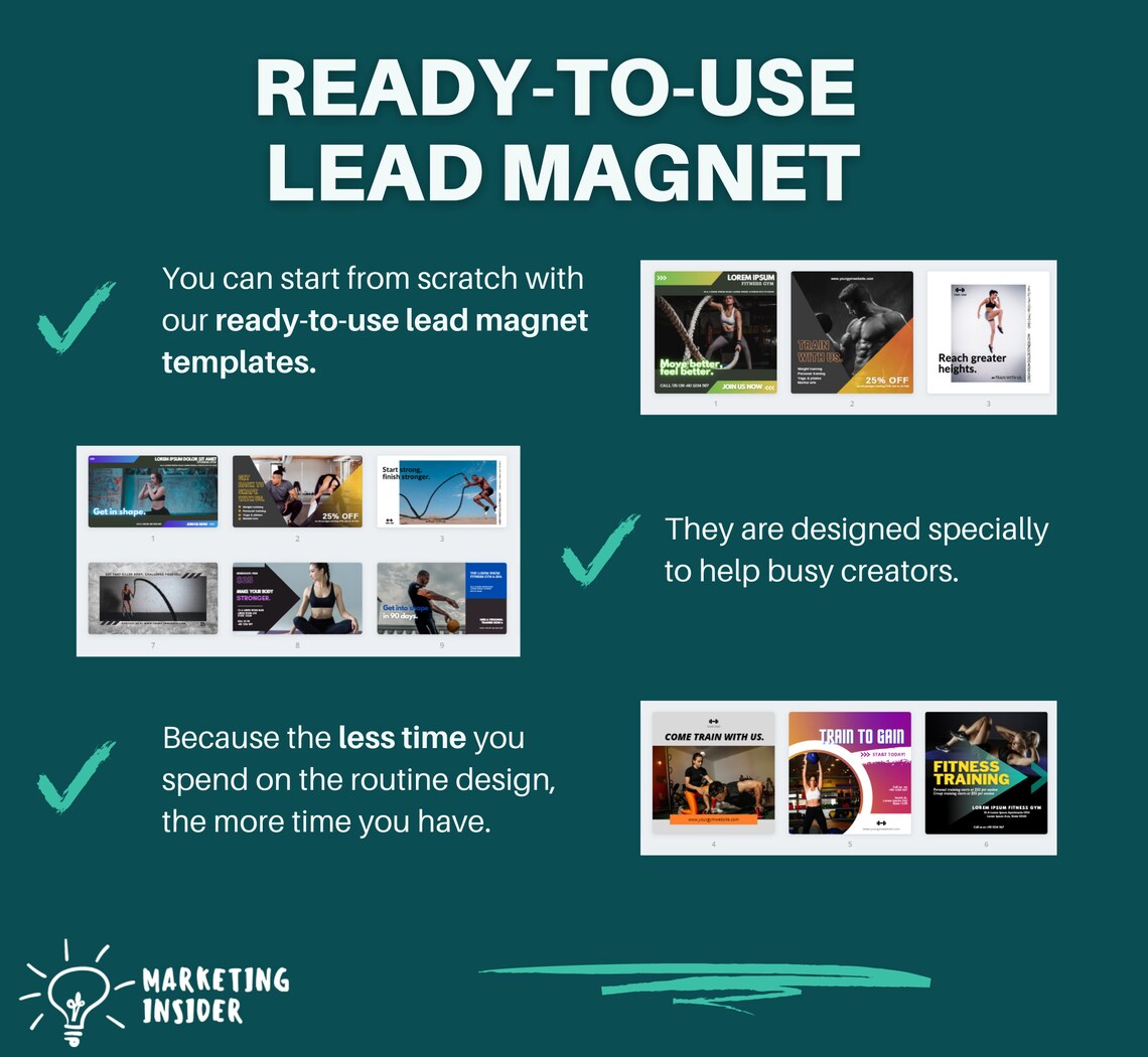 Ad Template Canva for Gym and Personal Trainer 30 Facebook Ad Template ...