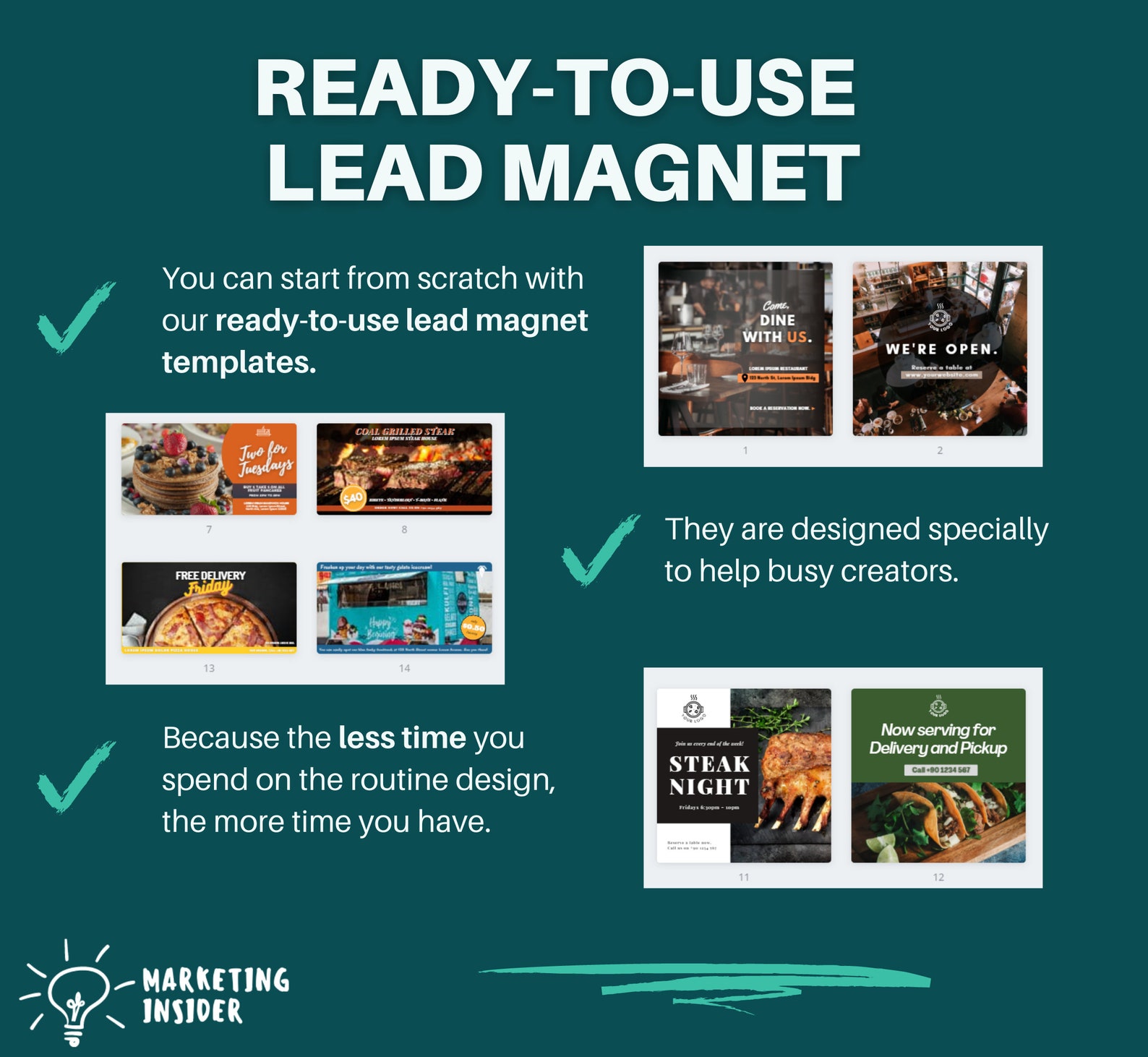 Ad Template Canva for Local Businesses -30 Facebook Ad Template + 30 ...