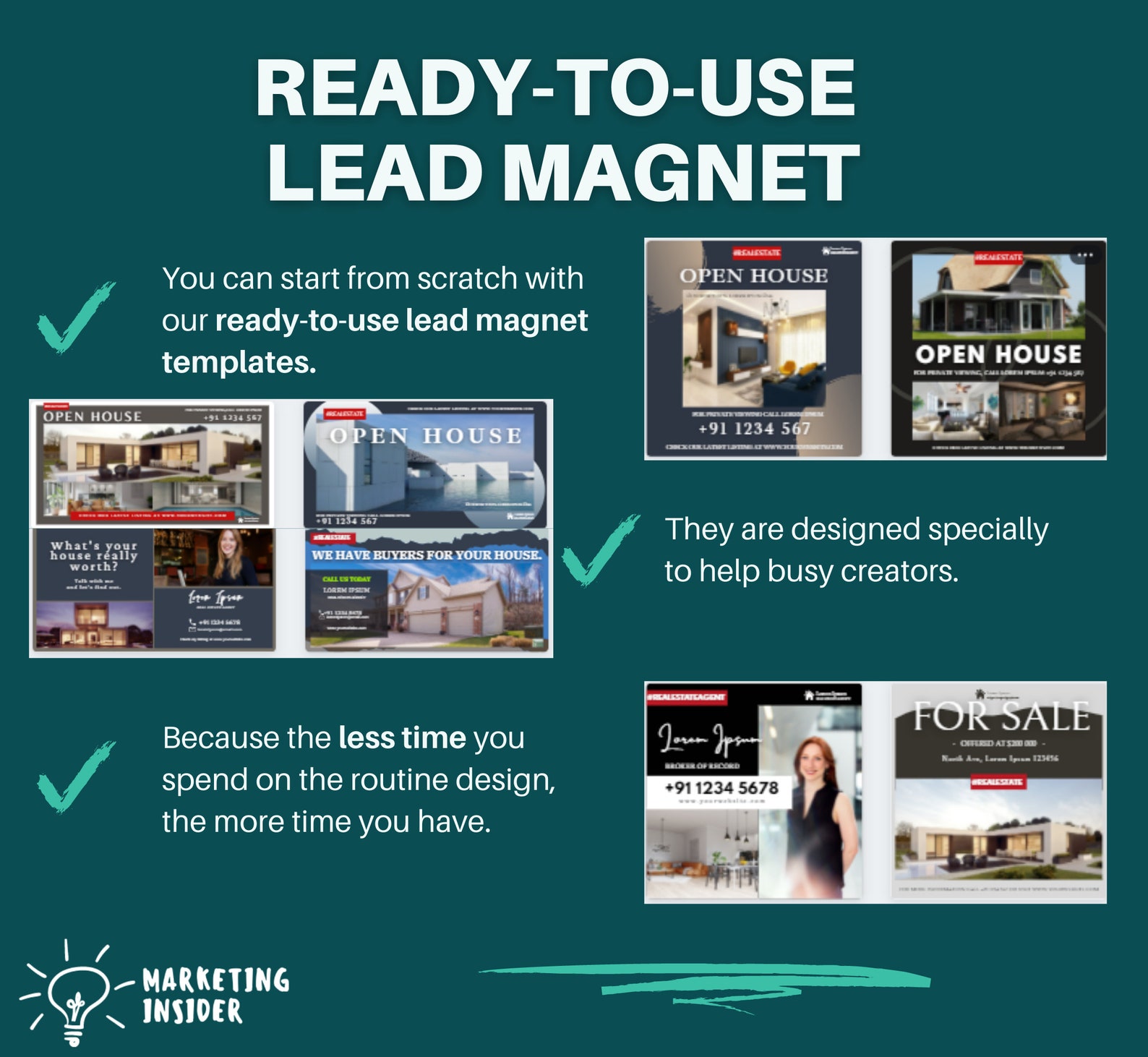 Ad Template Canva For Realtor Real Estate agent 30 Facebook | Etsy