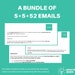 Email Marketing Template 10 Fill in the Blank Email Template and 52 ...