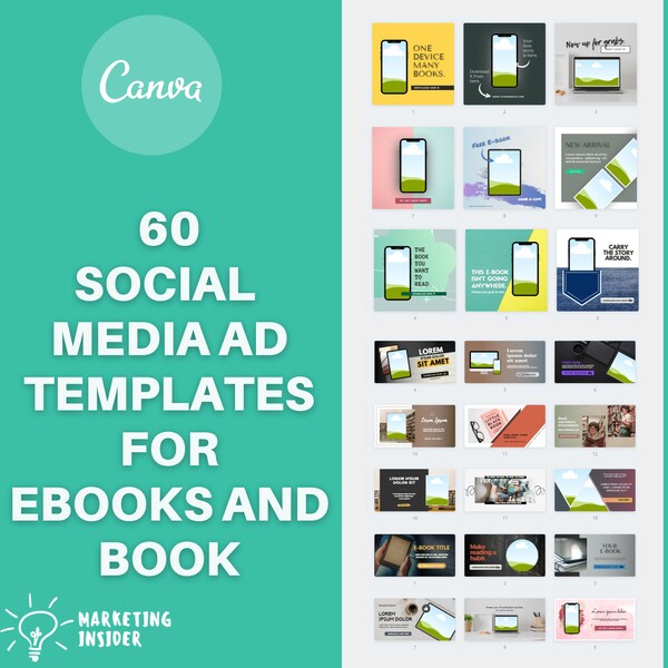 Canva Facebook Ad Template - Etsy