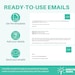 Email Marketing Template 10 Fill in the Blank Email Template and 52 ...