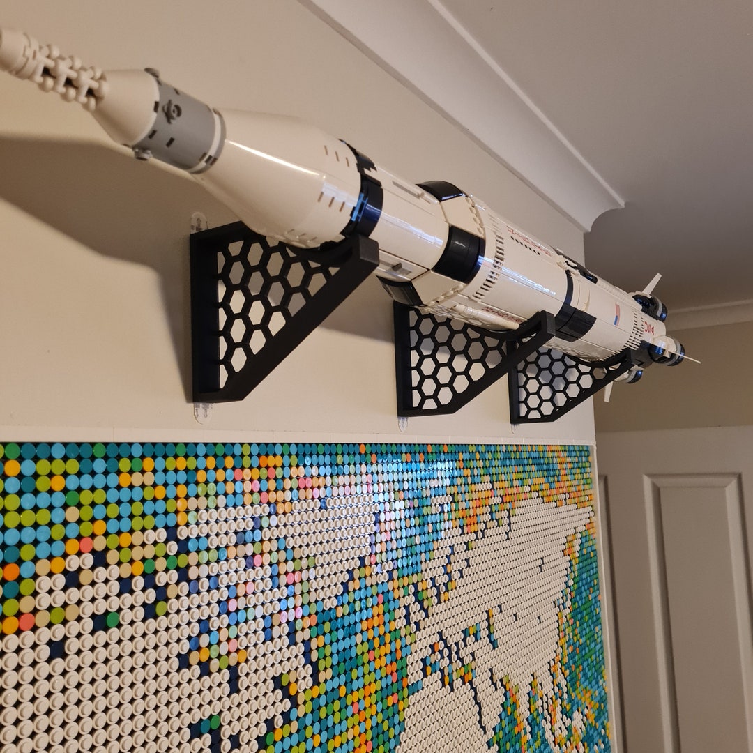 Wall Mount for Lego Apollo Saturn V Rocket - Etsy
