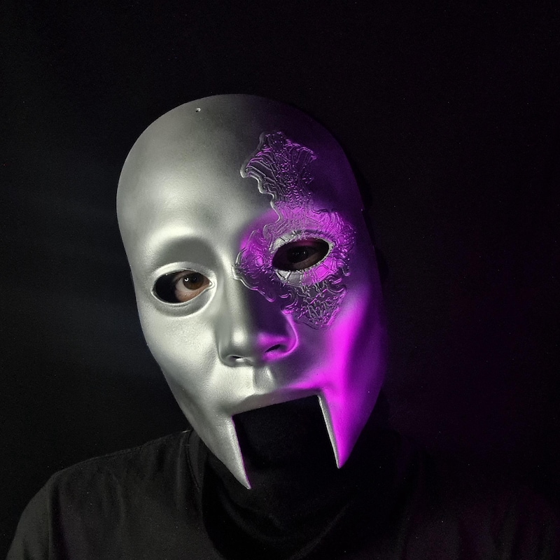 Ghost Mask - Etsy