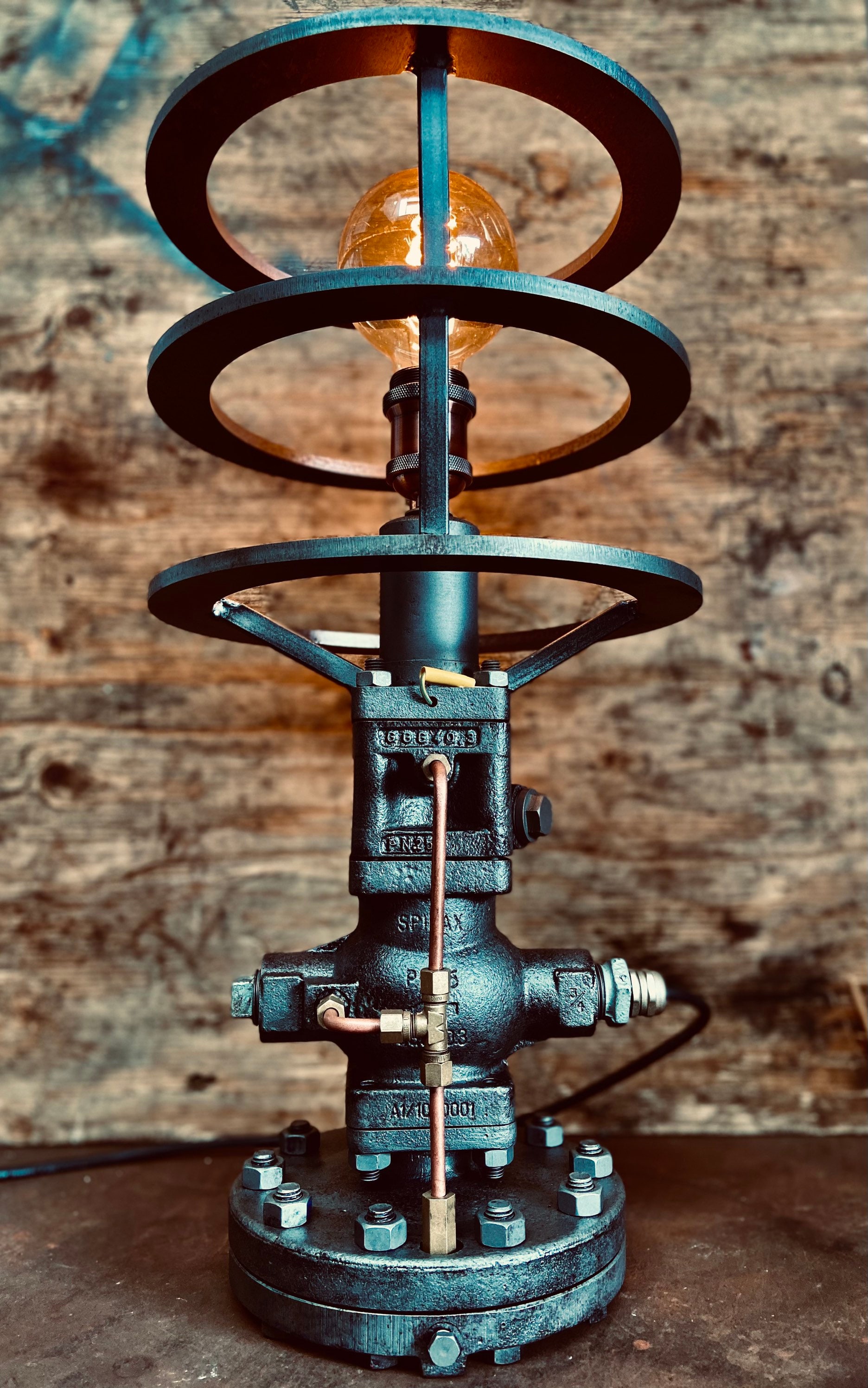 Heavy Duty Industrial Table Lamp - Etsy