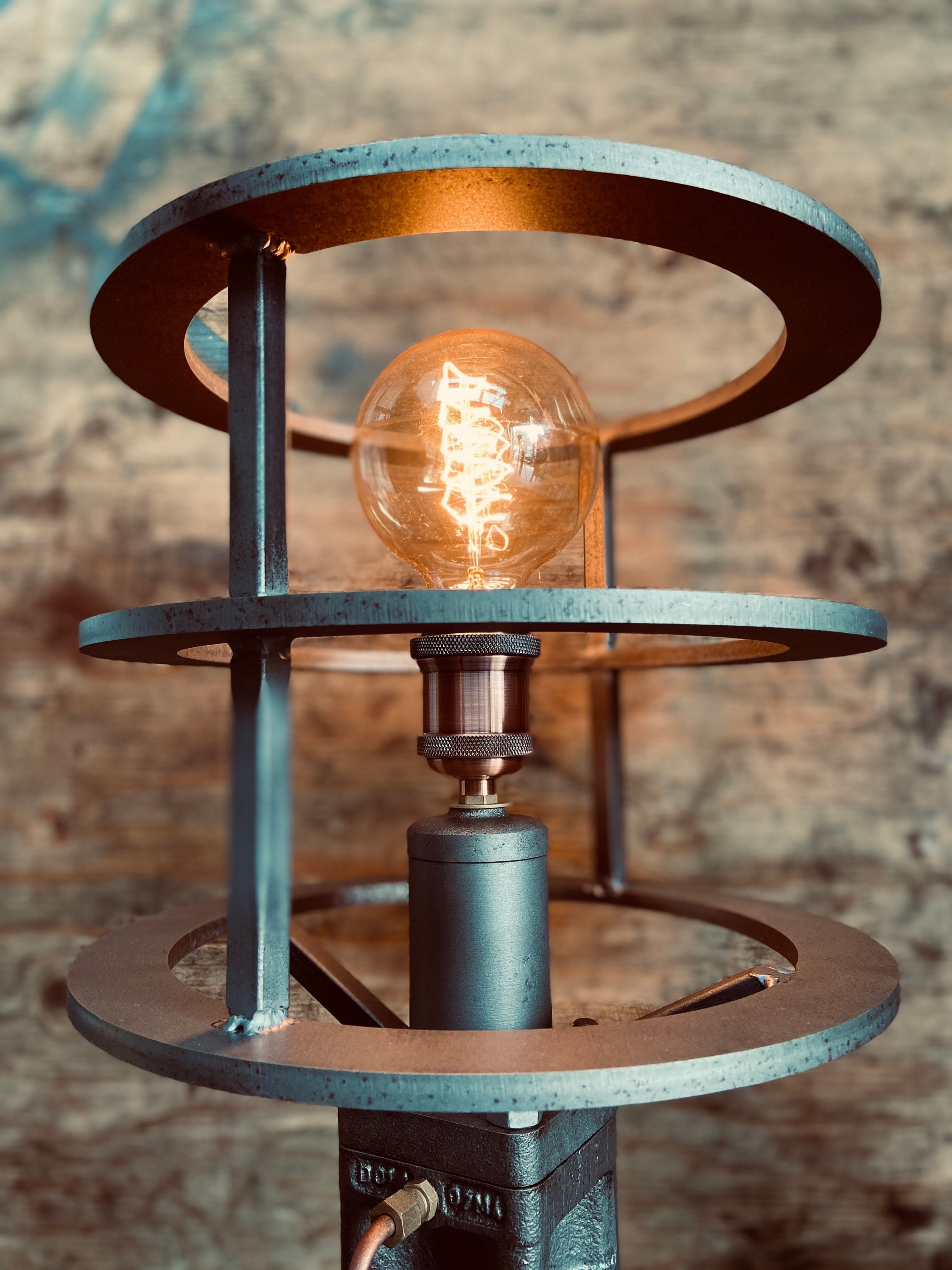 Heavy Duty Industrial Table Lamp - Etsy