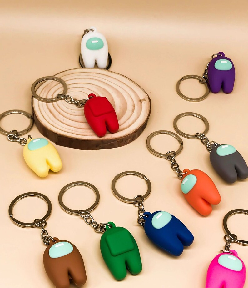Among Us Keychains - Etsy