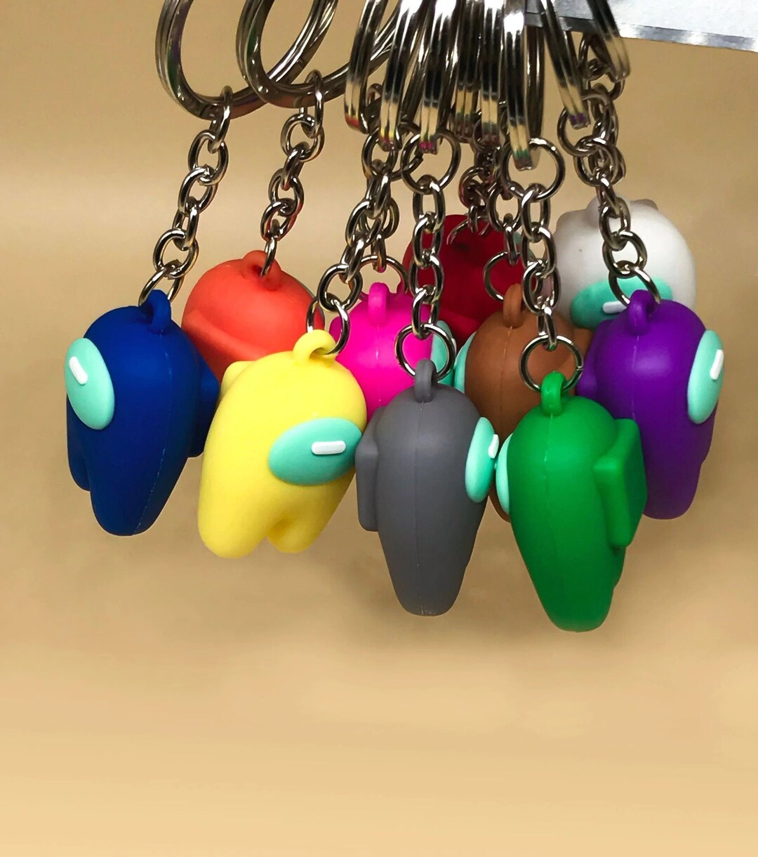 Among Us Keychains - Etsy