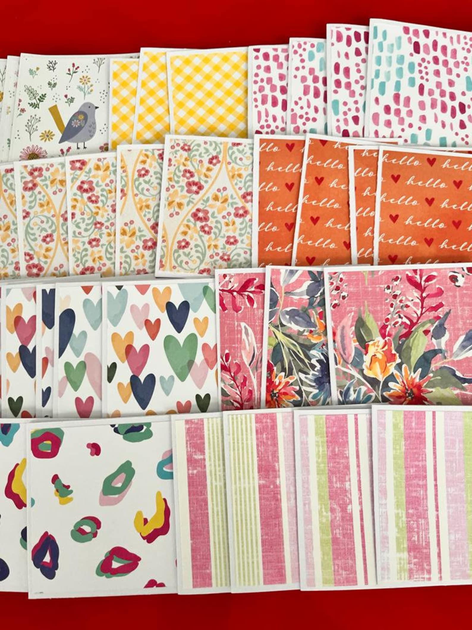 Mini Cards, Set of 20, Blank Cards Notes, Tiny Love Notes - Etsy