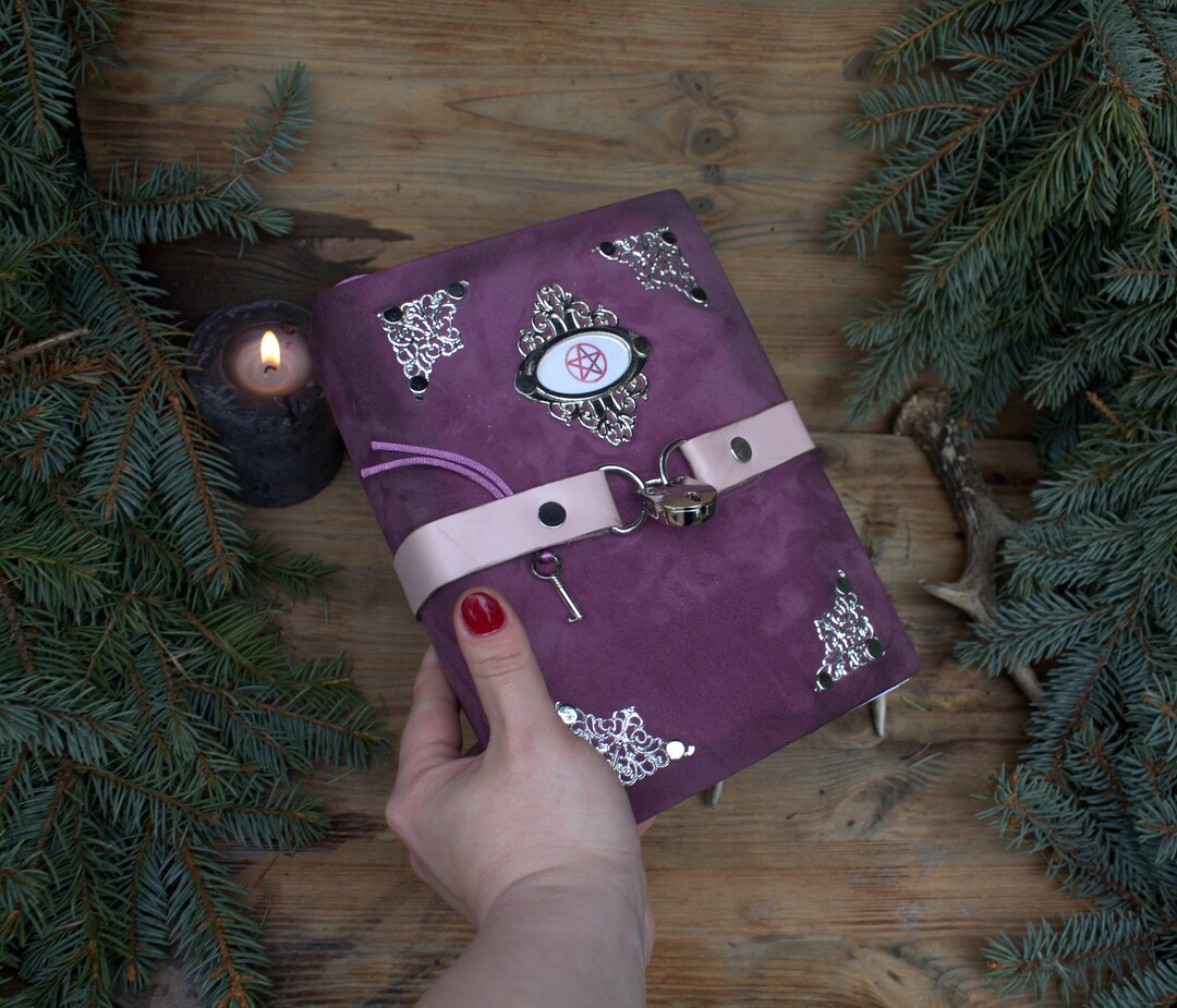Pink Fantasy Journal Witchcraft Charmed Book of Shadows Pink - Etsy