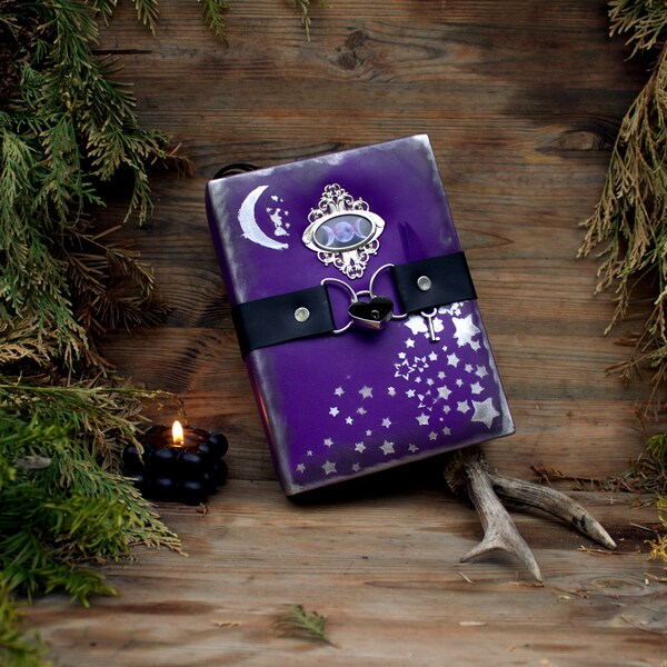 Purple Journal - Etsy UK