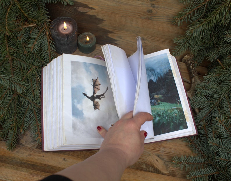 Pink Fantasy Journal Witchcraft Charmed Book of Shadows Pink - Etsy