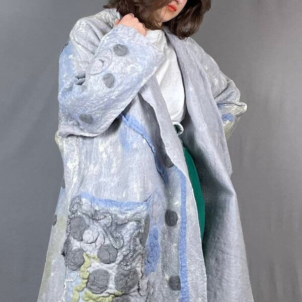 Nuno Felt Jacket - Etsy