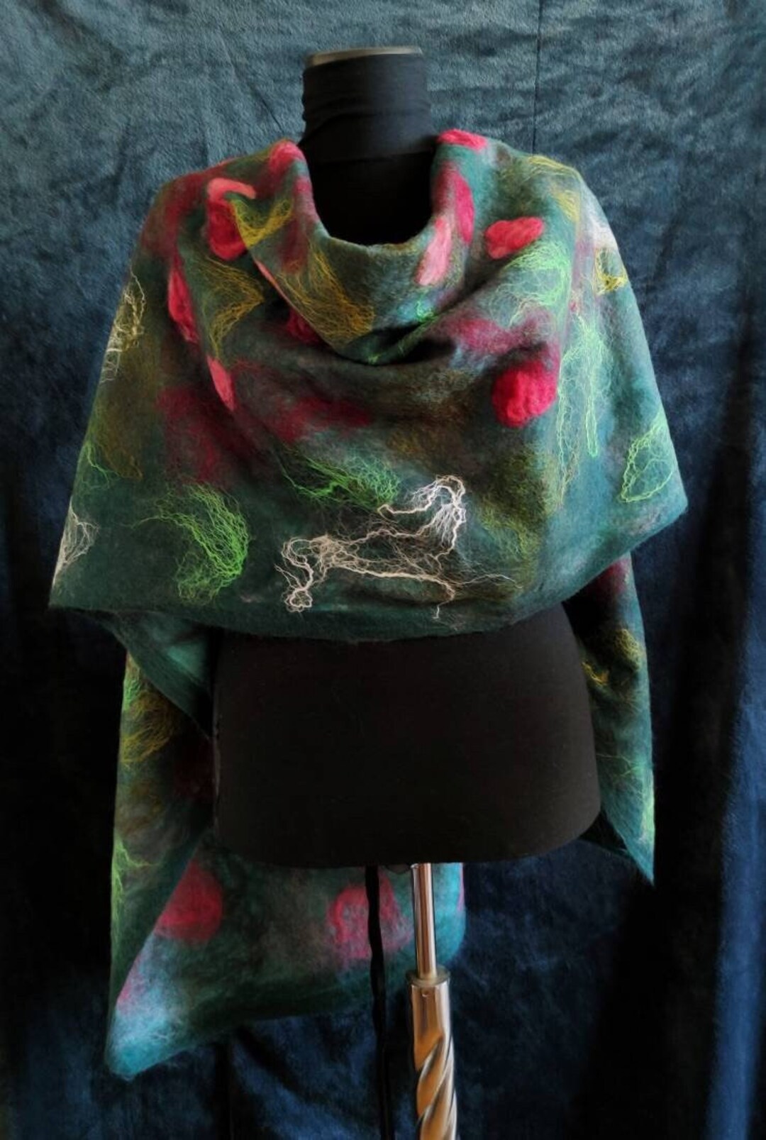 Beautiful Handmade Women Scarf / Wedding Shawl / Personalized Gift ...