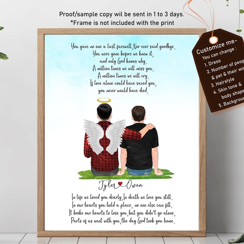 Memorial Poem - Etsy