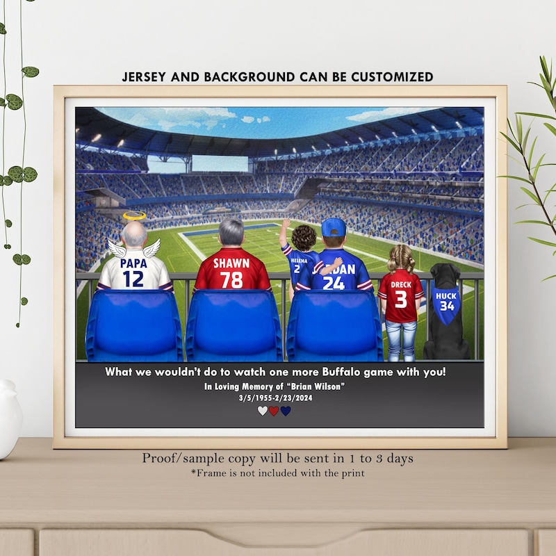 Buffalo Bills Dad and Son - Etsy