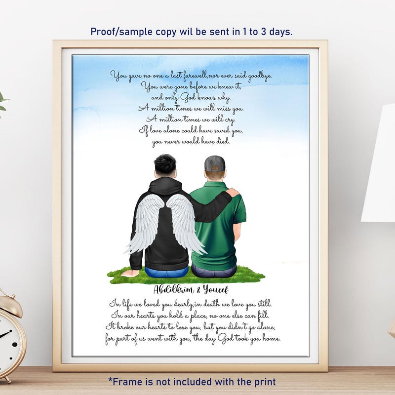 Memorial Poem - Etsy