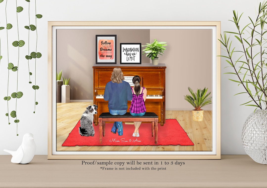 Personalized Piano Gift-piano Student Gift-custom Gift for Piano ...