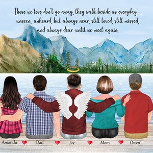 PERSONALIZED FRIEND MEMORIAL Print Best Friend Memorial Quotes | Etsy