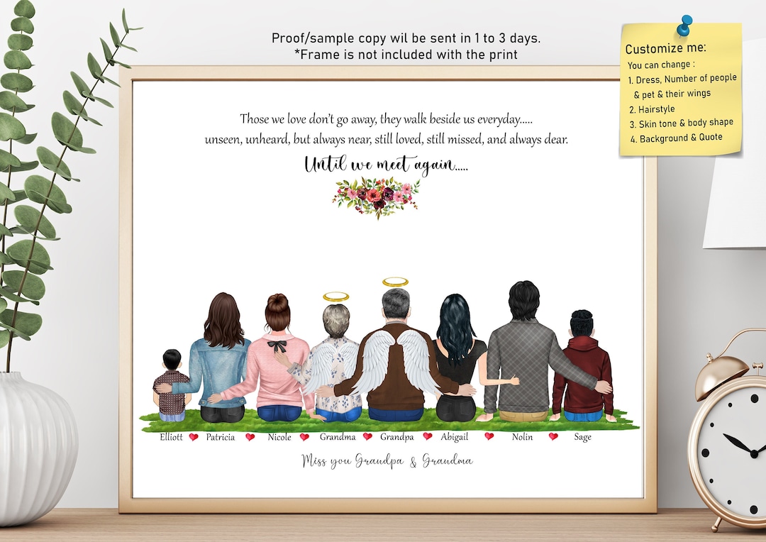 Sister Memorial Print-in Loving Memory of Sister-remembrance - Etsy