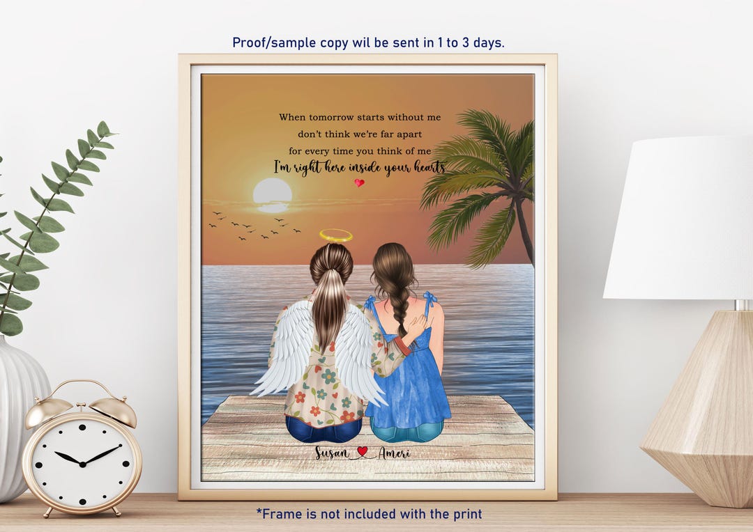 SISTER MEMORIAL PERSONALIZED, in Loving Memory of Sister, Memorial ...