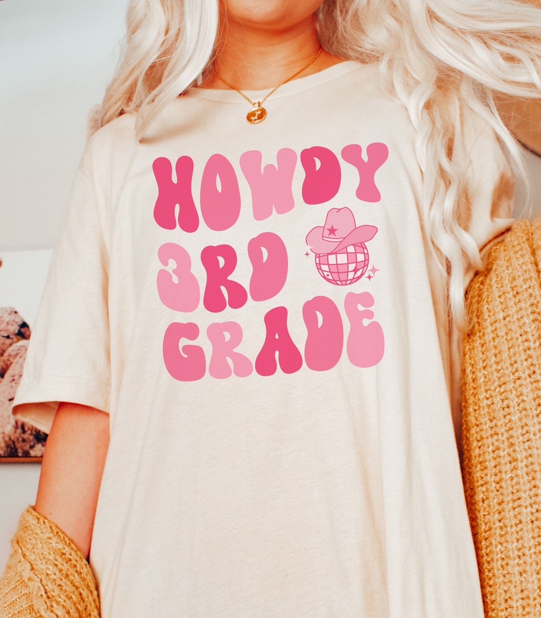 Howdy 3rd Grade Teacher Shirts, Third Grade Teacher Tshirt, Back to ...