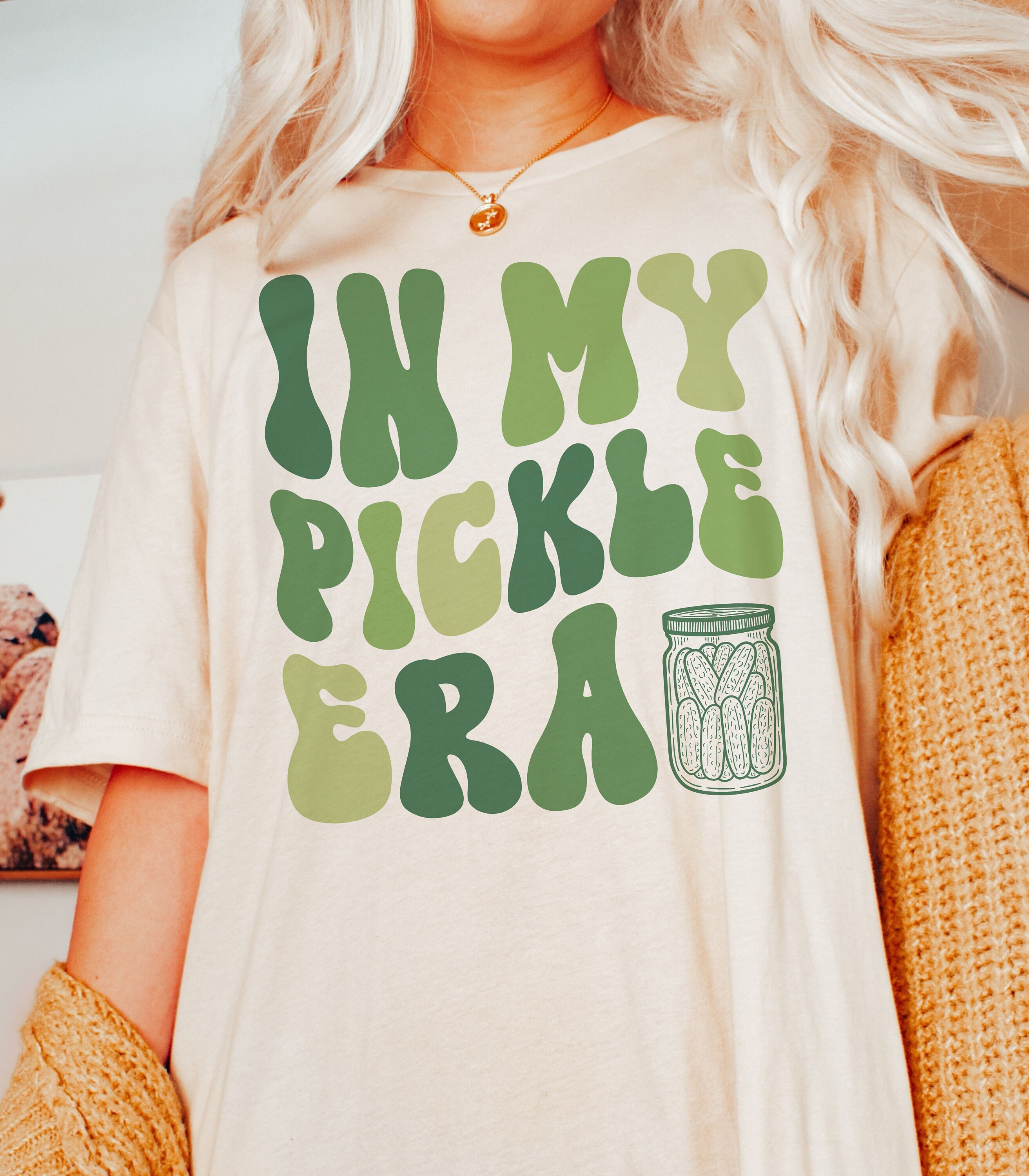 Pickle Shirt, Funny Shirt, Pickle Jar Shirt, in My Pickle Era Shirt ...