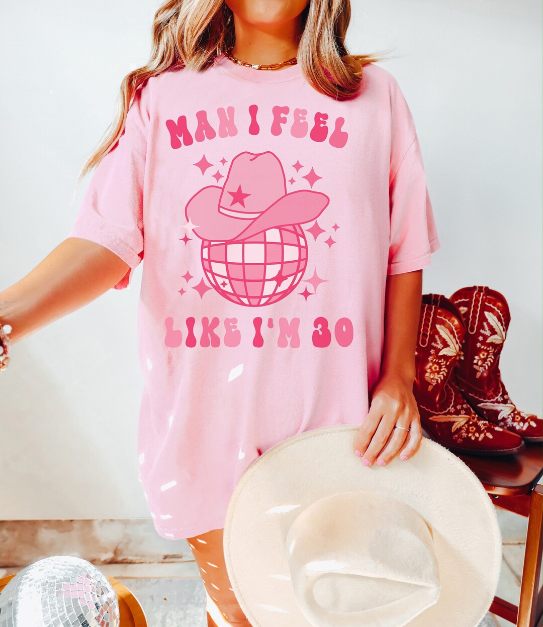 Man I Feel Like Im 30 30th Birthday Shirt, 30th Birthday Gift for Her ...