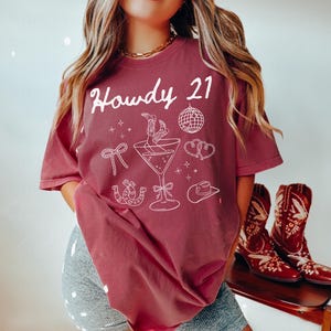 21st Birthday Gift for Her, 21st Birthday Shirt, 21st Birthday Presents ...