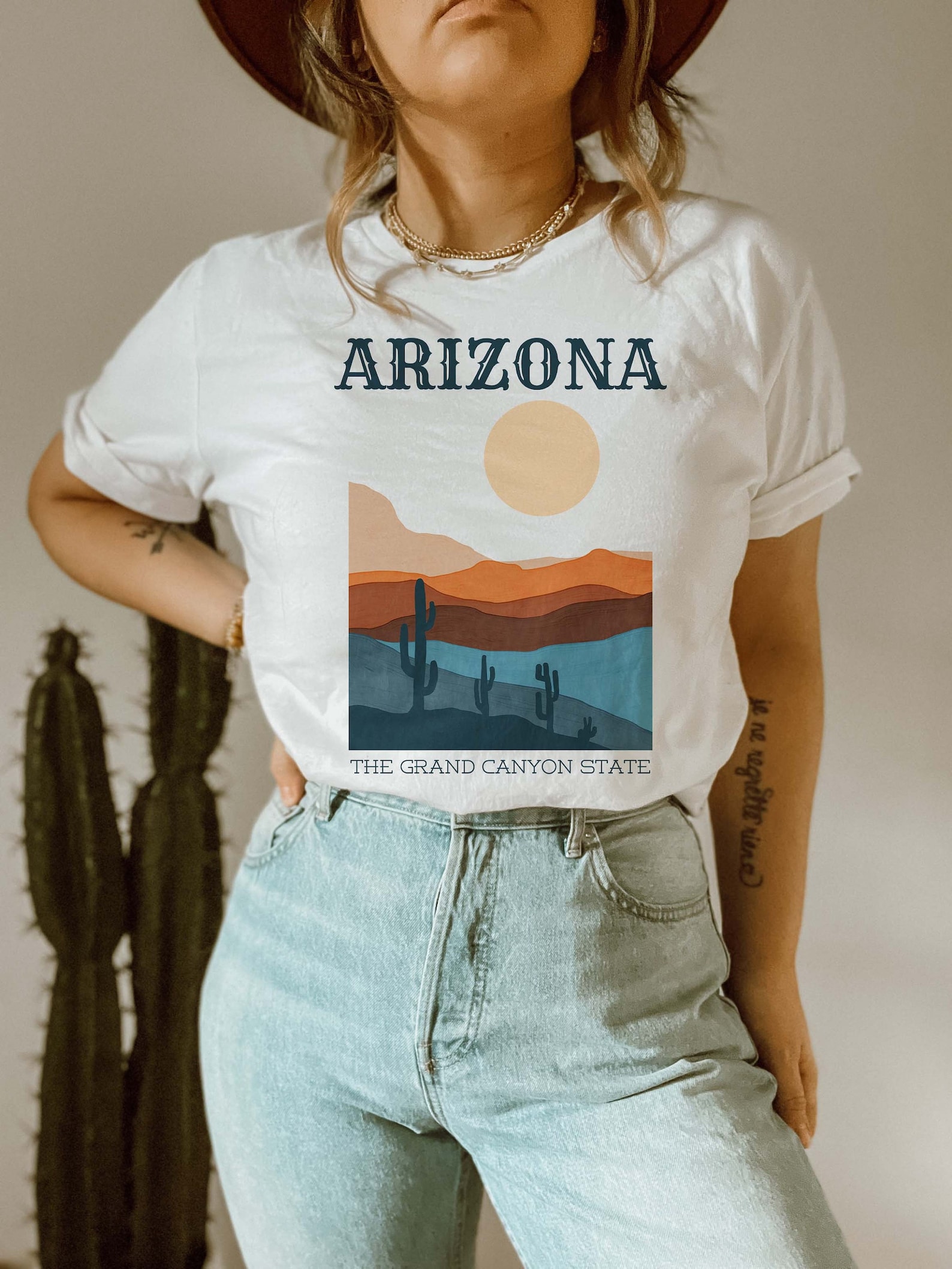 Arizona T Shirt Arizona Tee Arizona Gifts Desert Graphic - Etsy