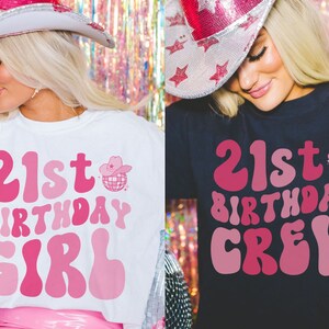 21st Birthday Girl Shirt, 21st Birthday Gift for Her, 21st Birthday ...