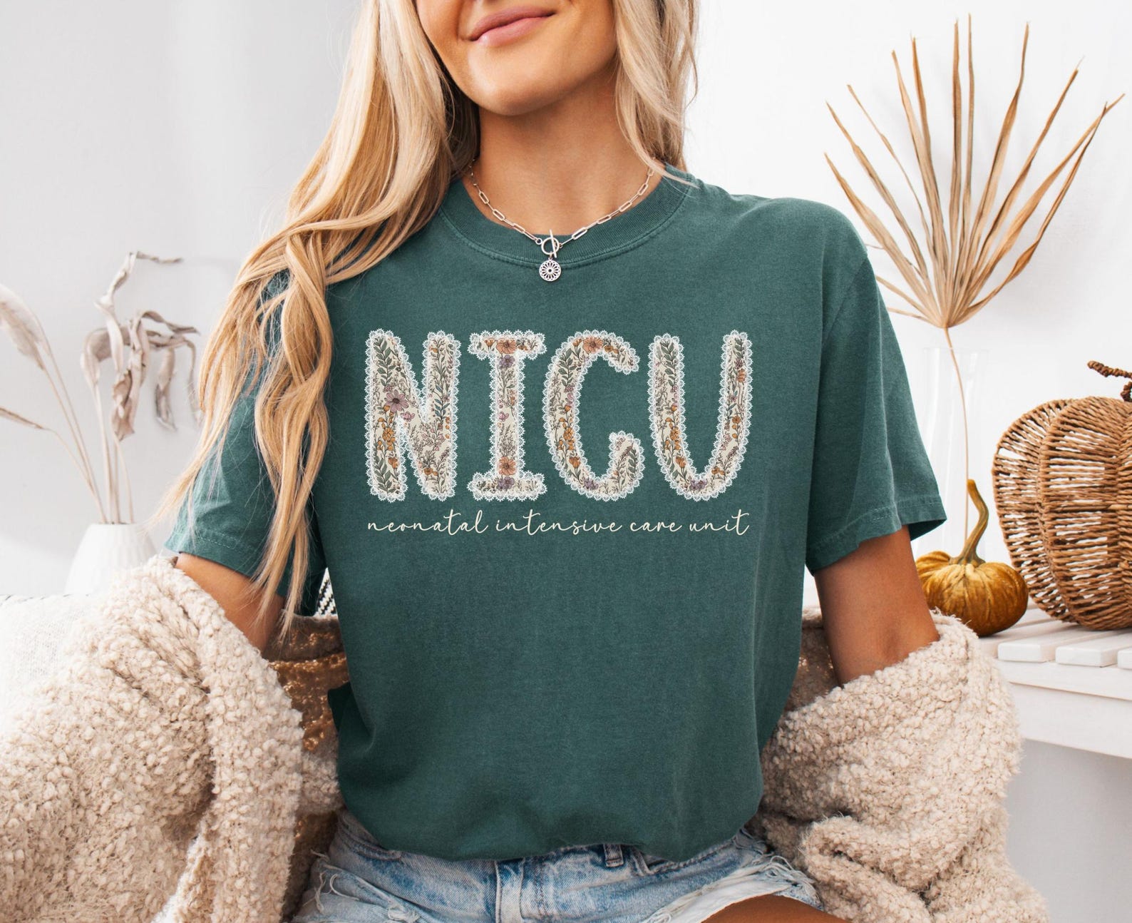 Comfort Colors Nicu Nurse Shirt, Neonatal Intensive Care Unit Tshirt ...