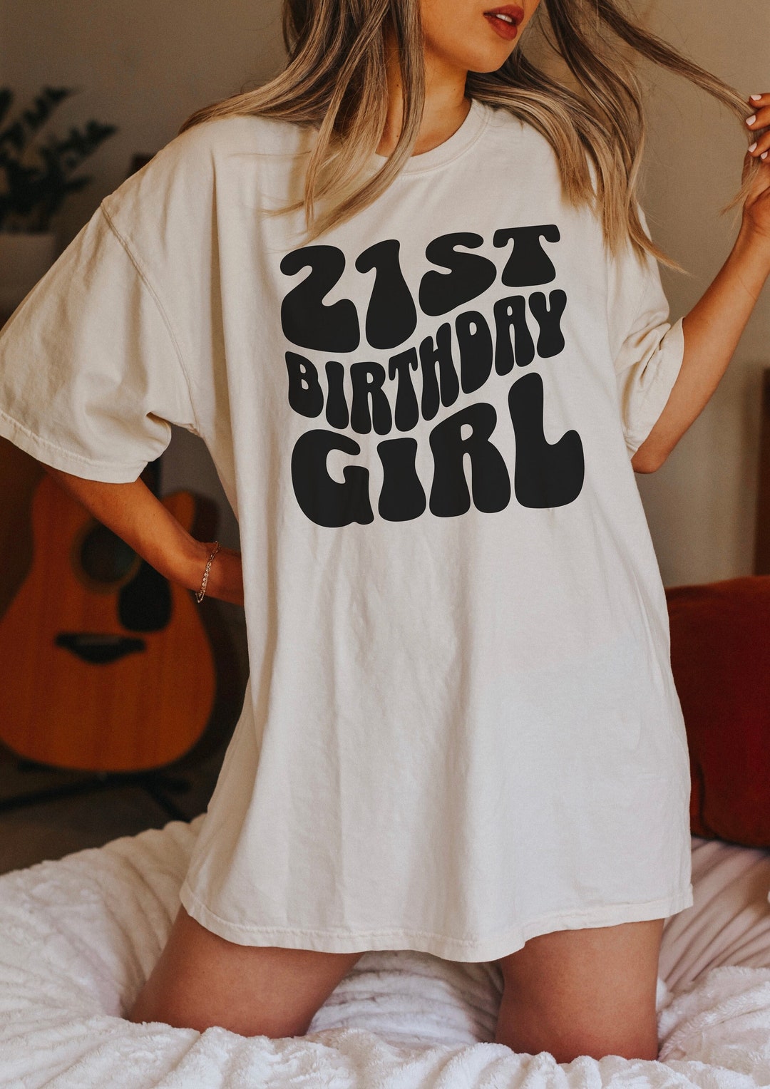 21st Birthday Shirt, 21st Birthday Gift for Her, 21st Birthday Girl ...