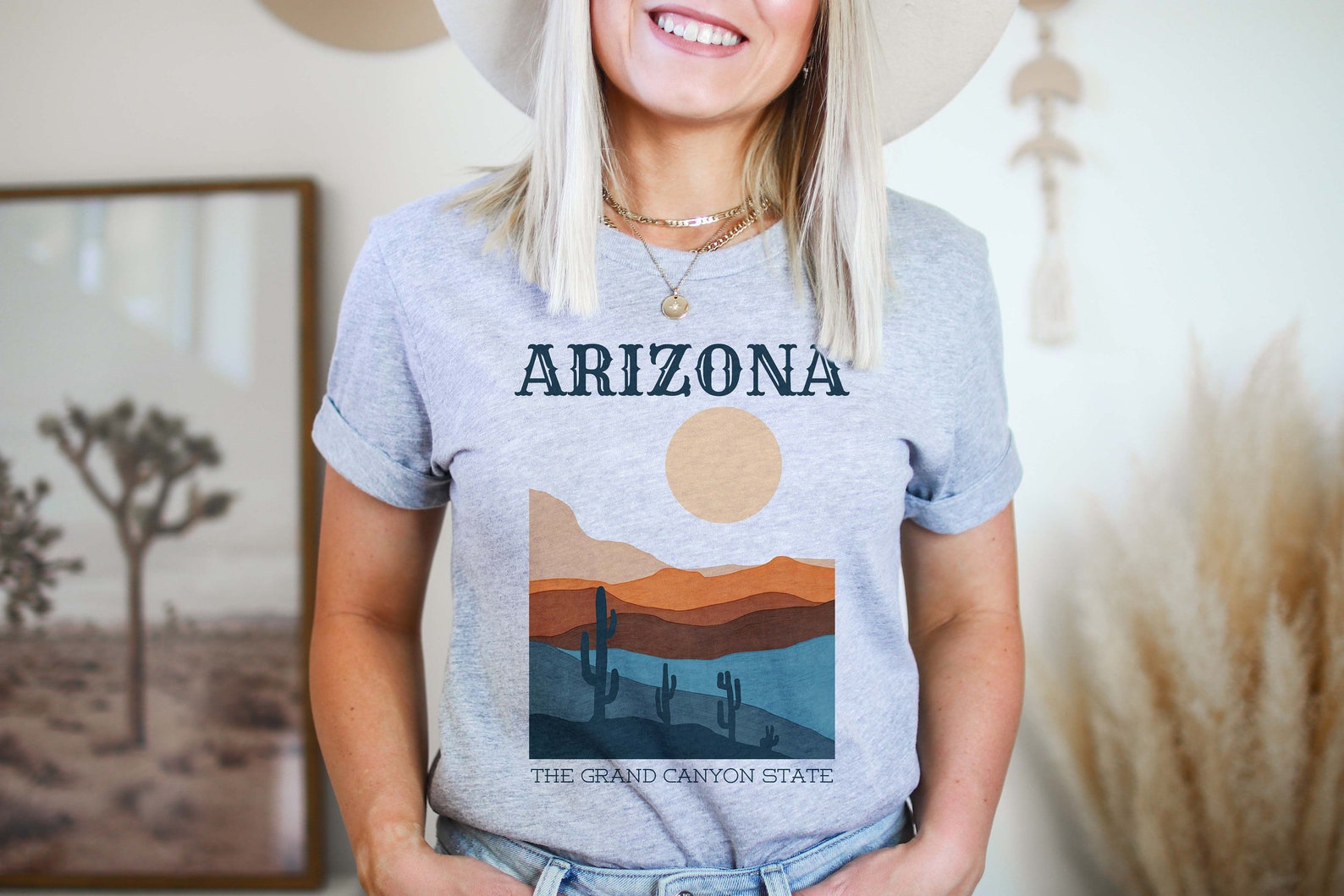 Arizona T Shirt Arizona Tee Arizona Gifts Desert Graphic - Etsy