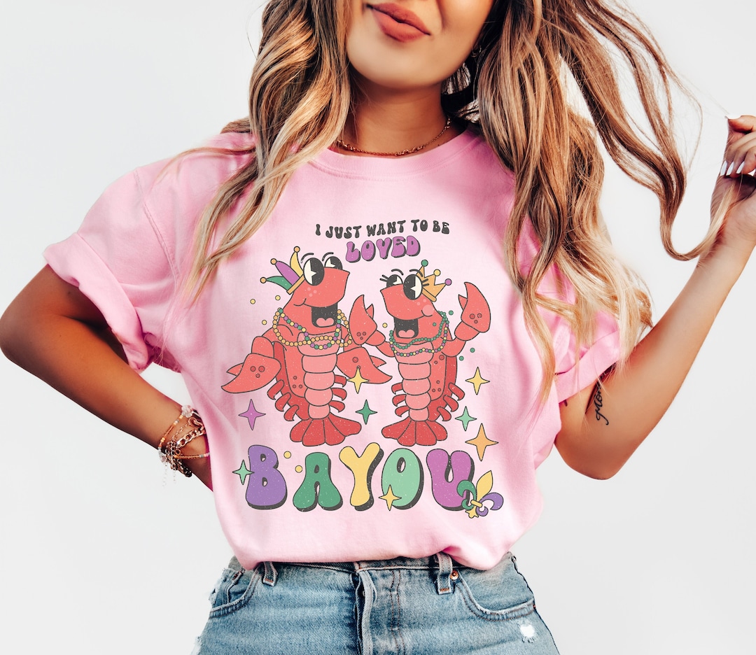 Comfort Colors Bayou Mardi Gras Shirt, Bayou Engagement Bachelorette ...