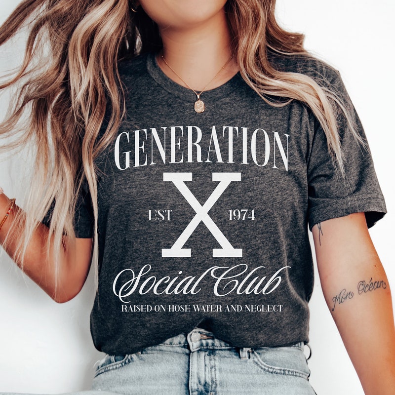 Gen X T Shirt - Etsy