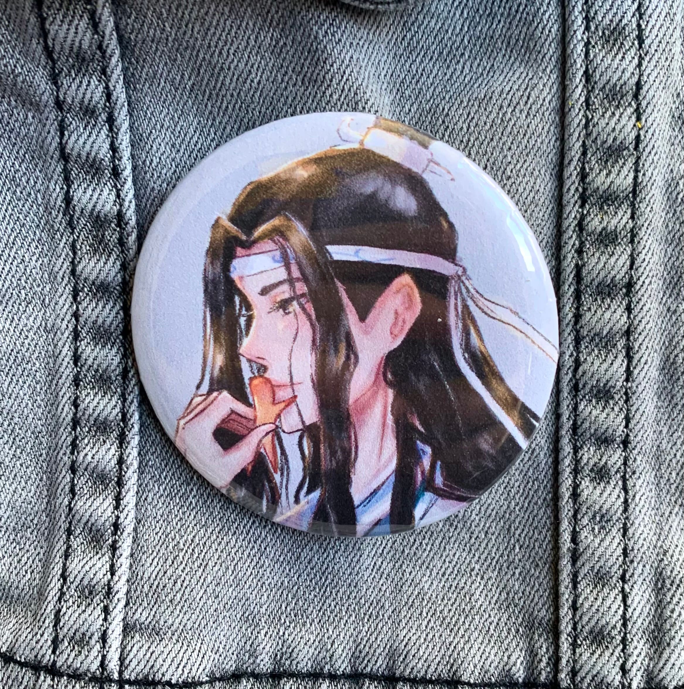 MXTX MDZS Mo Dao Zu Shi Wangxian Lan Wangji Wei Wuxian 2 Inch - Etsy ...