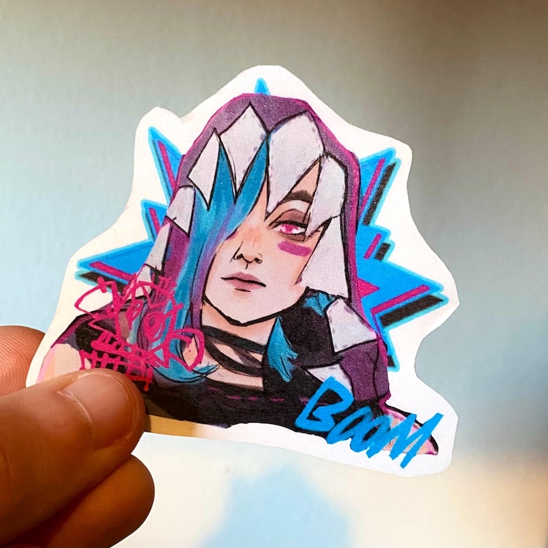 Jinx Sticker - Etsy