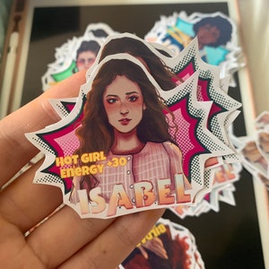 Bottoms 2023 Movie Glossy Stickers Hazel PJ Josie Isabel - Etsy