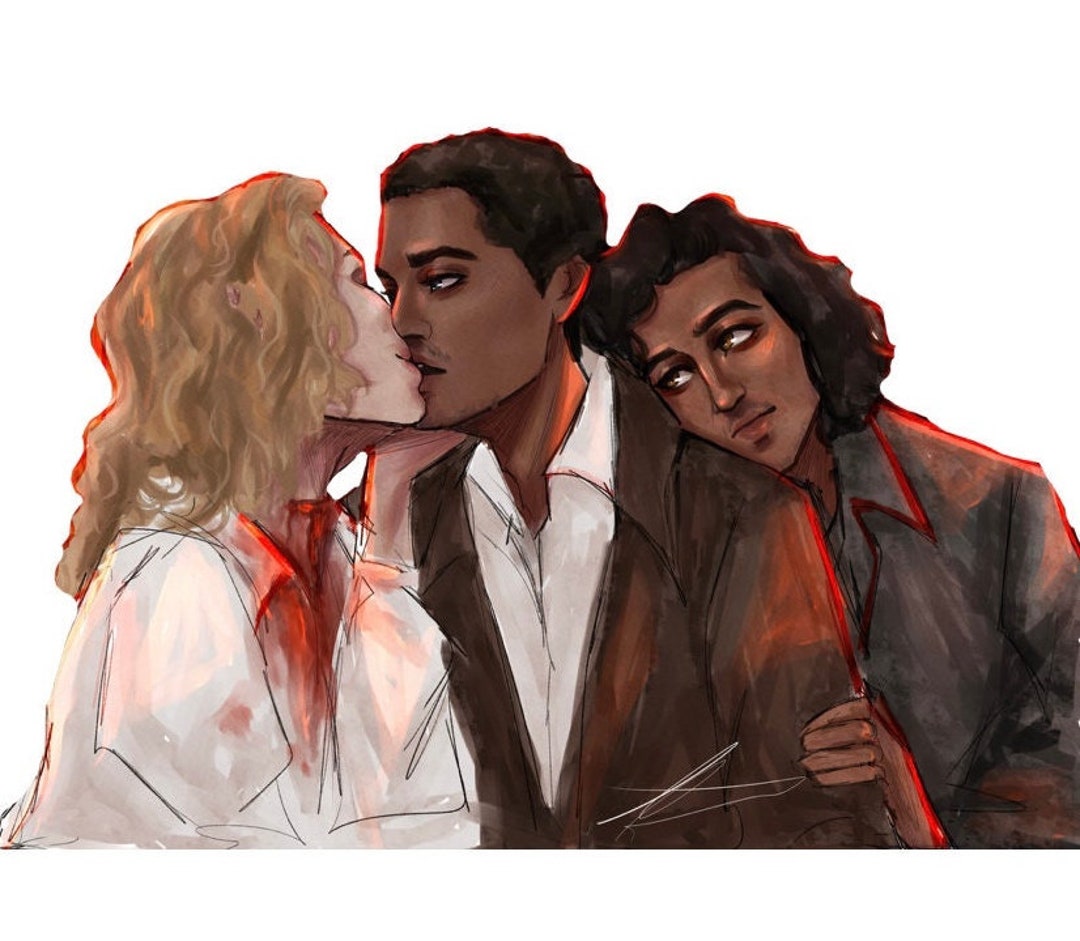 Interview With a Vampire (IWTV) Lestat, Louis and Armand Sticker, IWTV ...