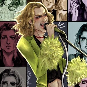 Interview With the Vampire the Vampire Lestat Eras Tour Poster IWTV Art ...