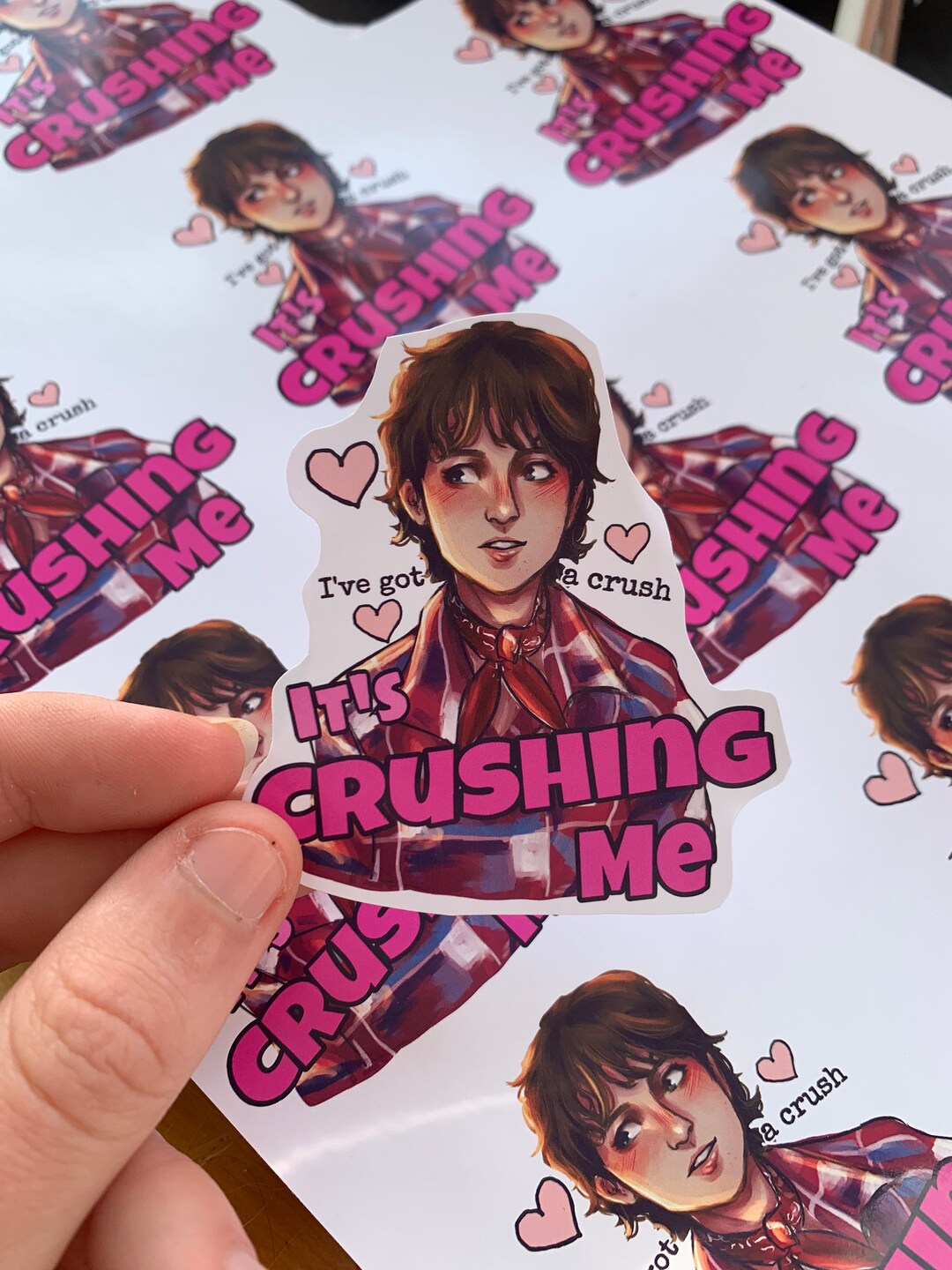 Grease Rise of the Pink Ladies ROTPL Cynthia Crushing Me Glossy Sticker ...