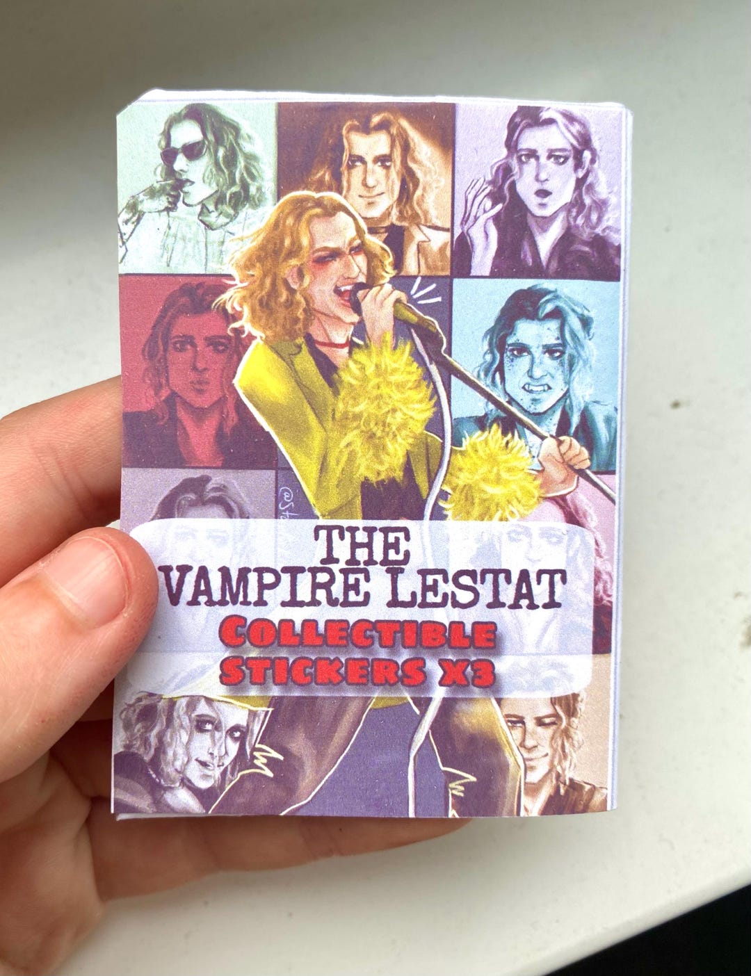 IWTV the Rockstar Lestat Sticker Blind Bag, Interview With the Vampire ...