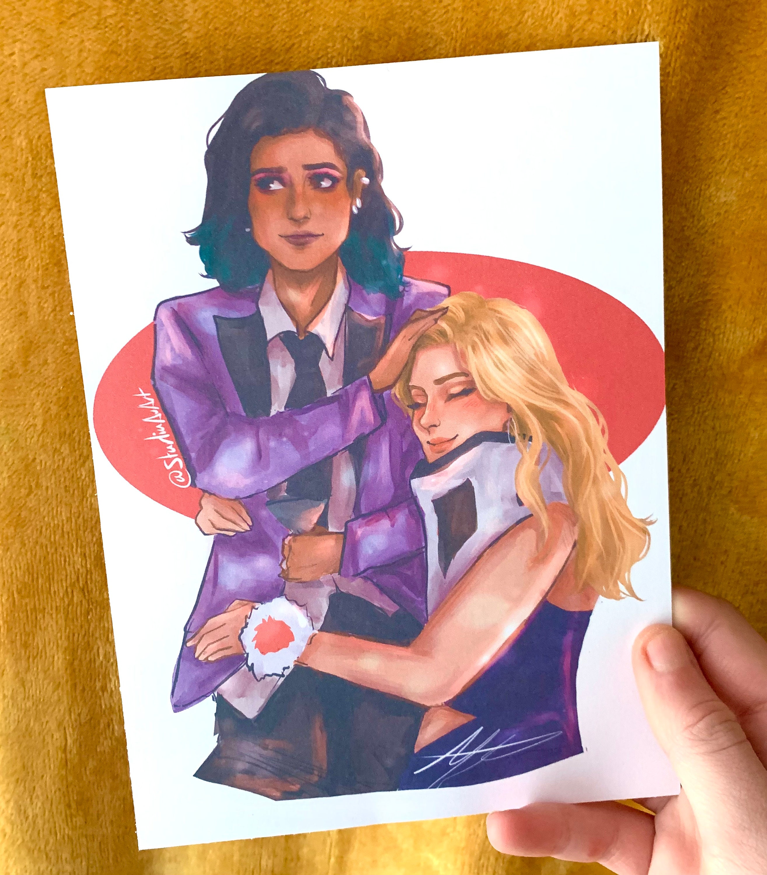 Mean Girls 2024 Inspired Art Regina George Janis Imike Sapphic Art Renee Rapp Poster Art LGBT ...