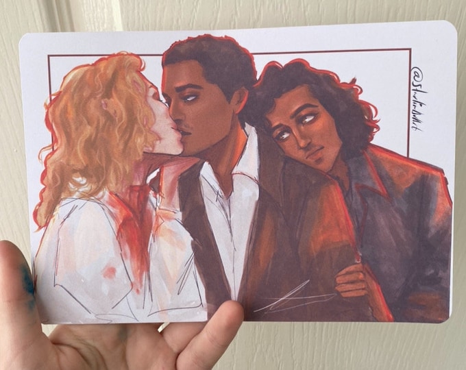 Interview With the Vampire Art Print IWTV Art Lestat De Lioncourt ...