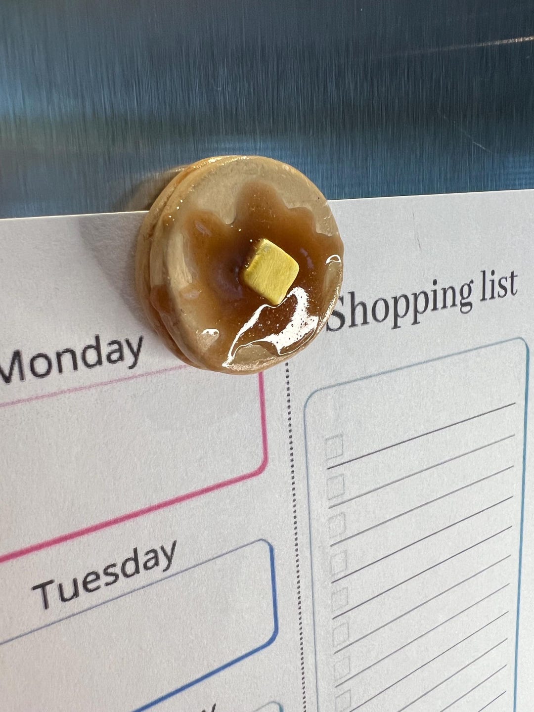 Pancake With Syrup Fridge Magnet - Etsy